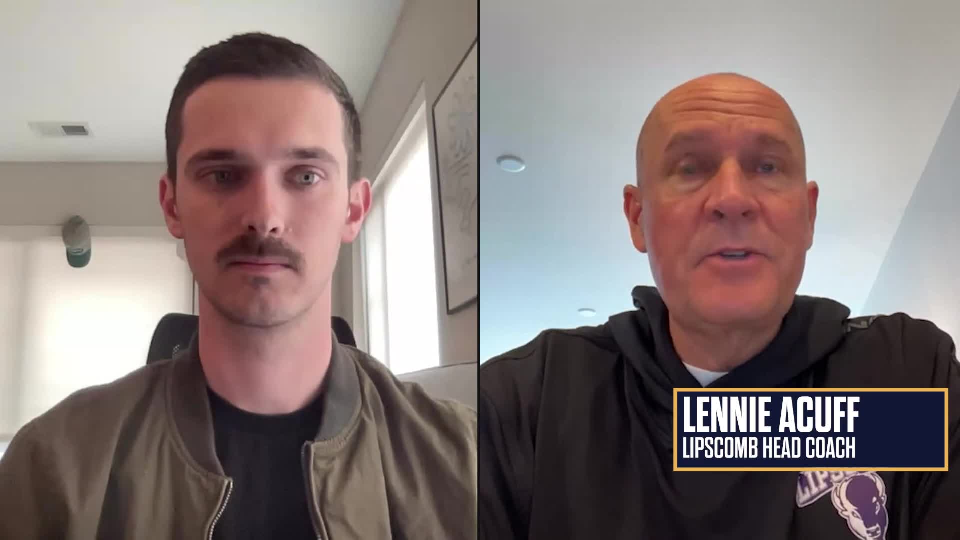 Interview with Lipscomb Coach Lennie Acuff