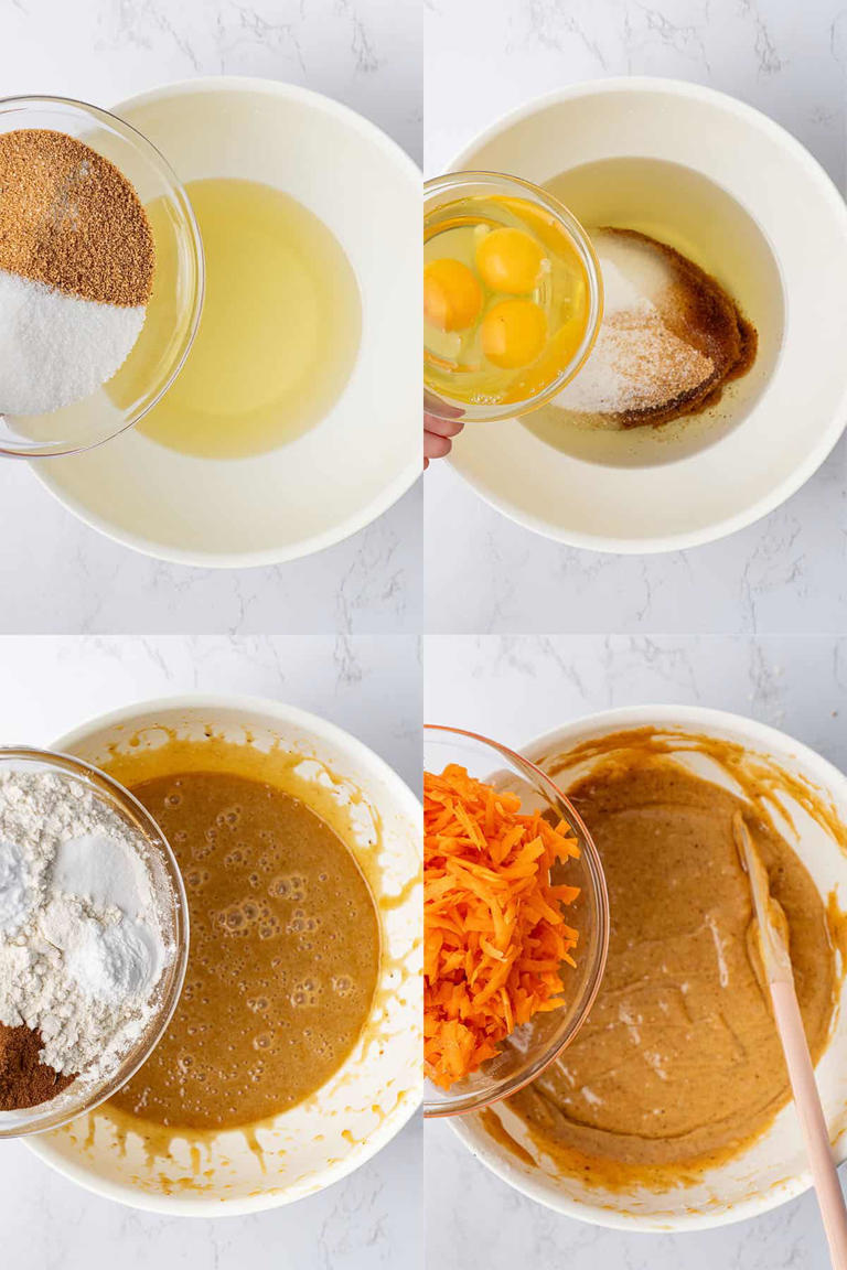 Not Your Usual Boring Dry Carrot Cake