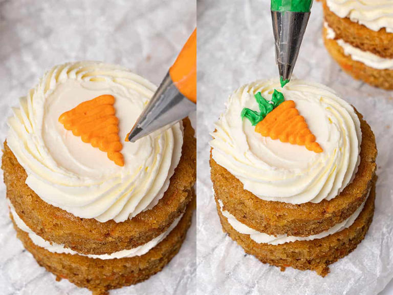 Not Your Usual Boring Dry Carrot Cake