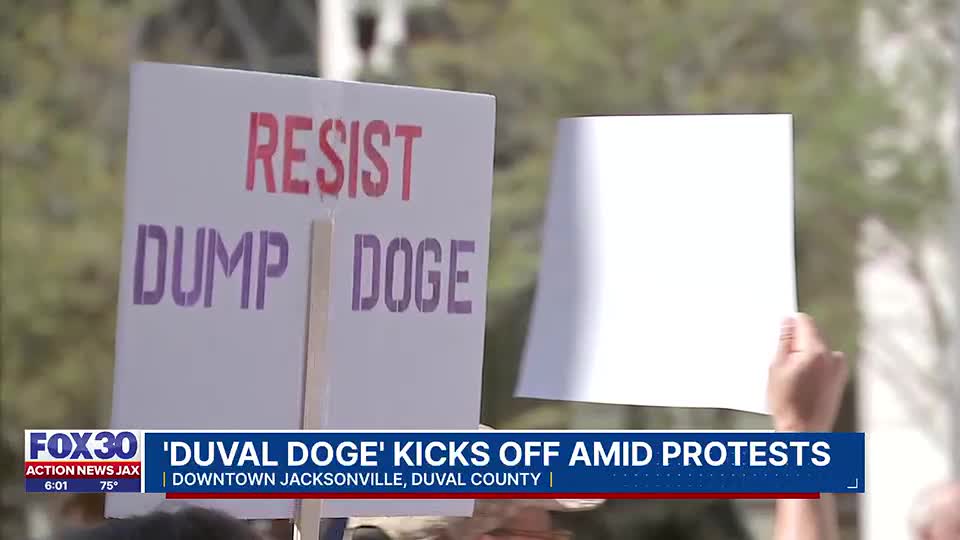 “Duval DOGE” meeting sparks protests as mayor urges council members to ...