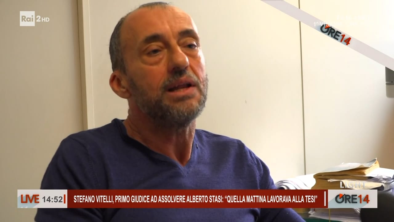 Garlasco, parla il primo giudice ad assolvere Alberto Stasi - Ore 14 14 ...