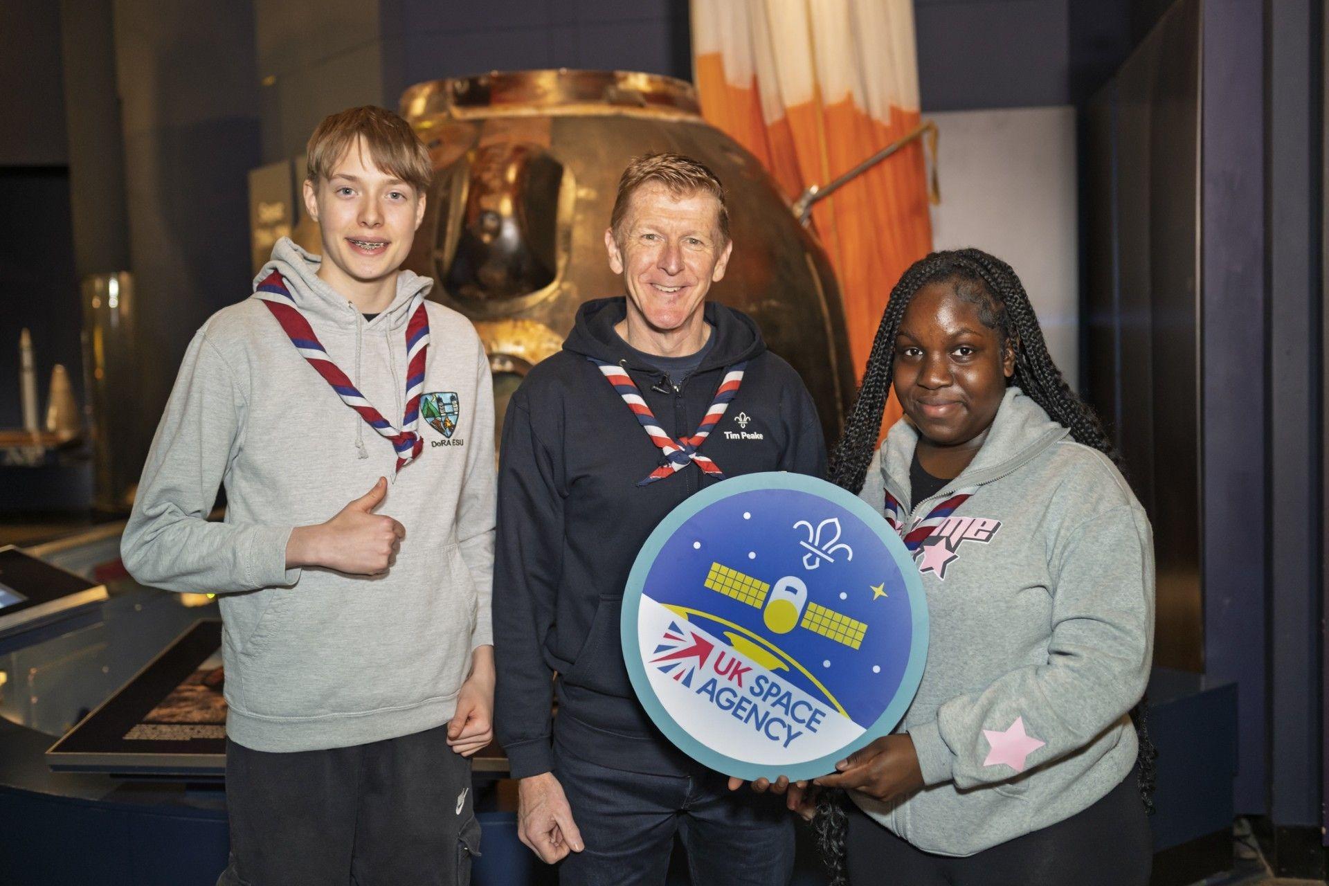 Explorer Scouts in Rotherham will soon launch into learning space skills