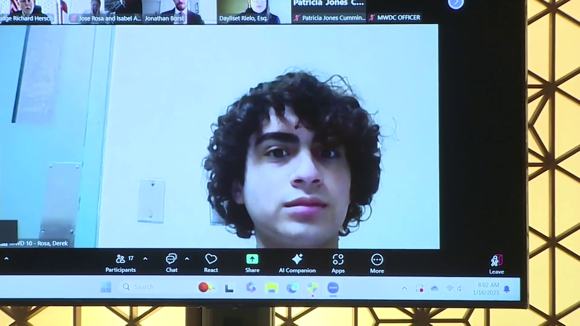 Derek Rosa appears in court as attorneys seek alternate suspects