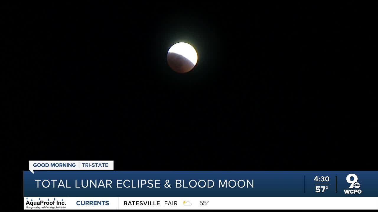 Cincinnati first total lunar eclipse since 2022
