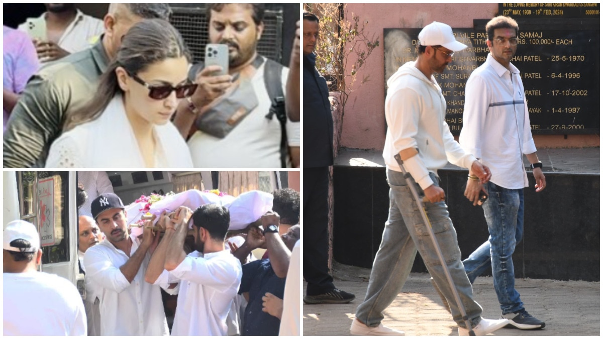 Ranbir Kapoor, Hrithik Roshan And Other Celebs Bid Farewell To Ayan Mukerji's Father Deb Mukherjee