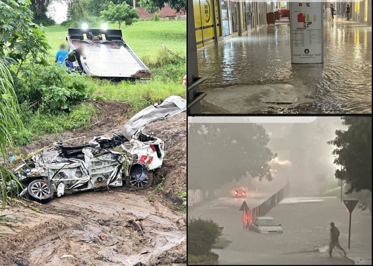 KZN Floods Update: The death toll has risen to two