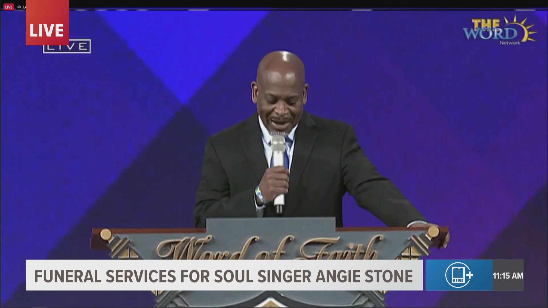 Pastor reads scripture at funeral for Angie Stone, famed soul singer