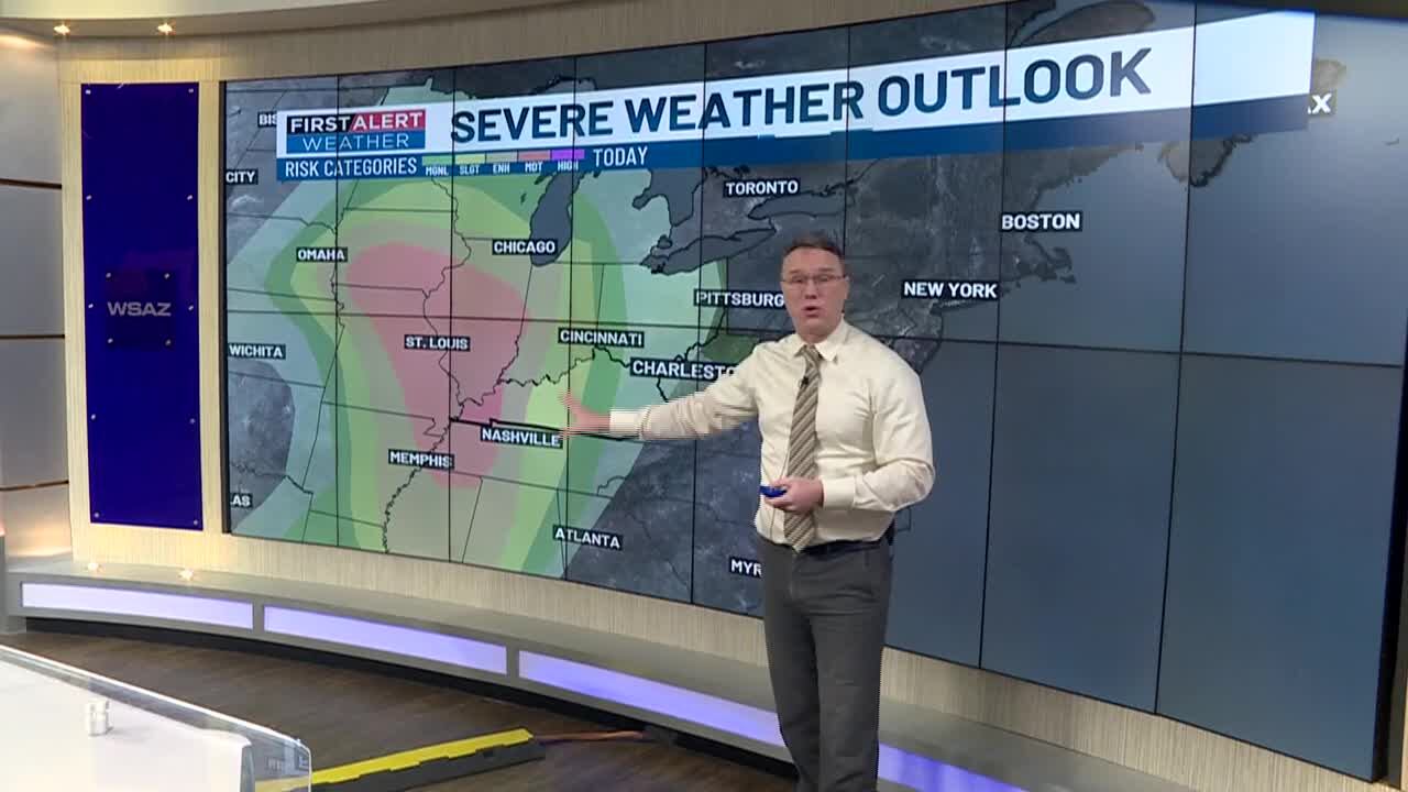 FIRST ALERT WEATHER | Rain, wind alerts for weekend