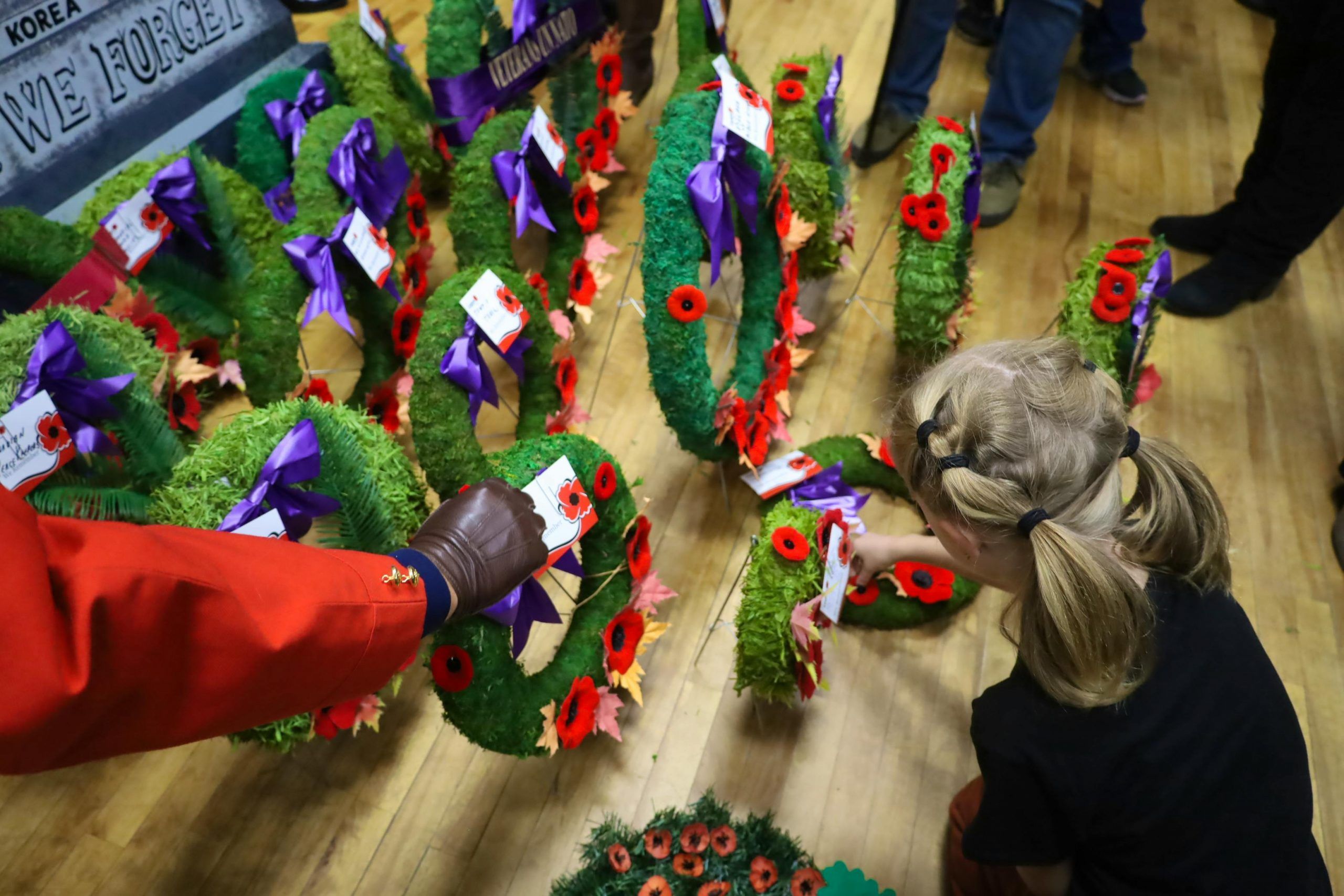 Large crowd observes Remembrance Day at Truro legion