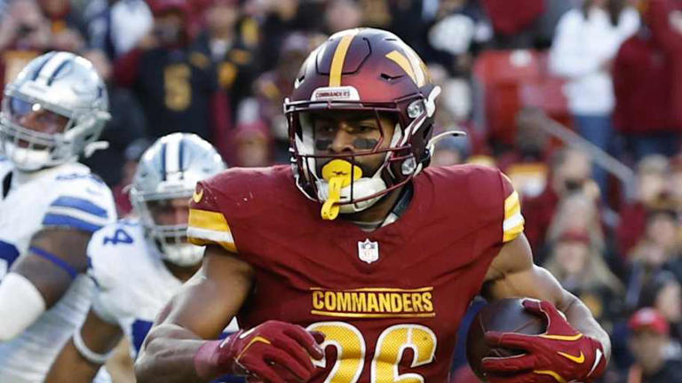 Feeling the 'love' brought RB Jeremy McNichols back to the Commanders