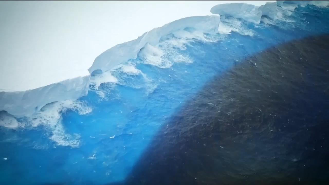 World’s biggest iceberg — a massive wall of ice named A23a - nears ...