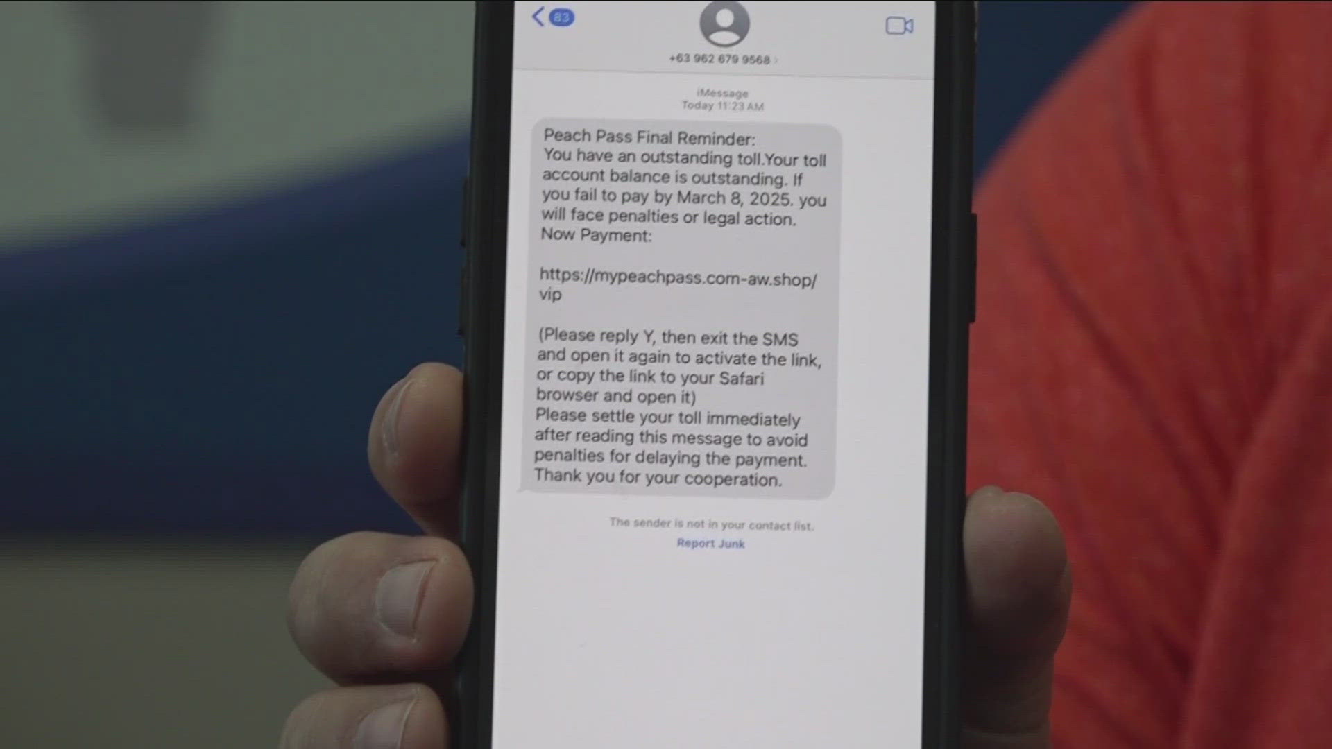 FBI warns of rising tolls text scam | What to know