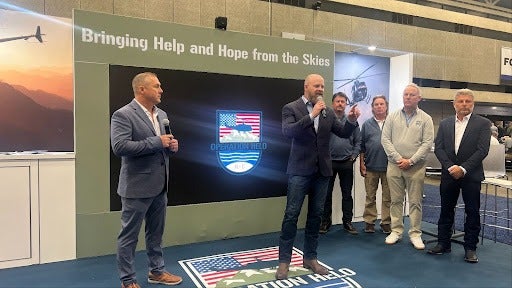Operation Helo Partners With Robinson Helicopter for Disaster Relief