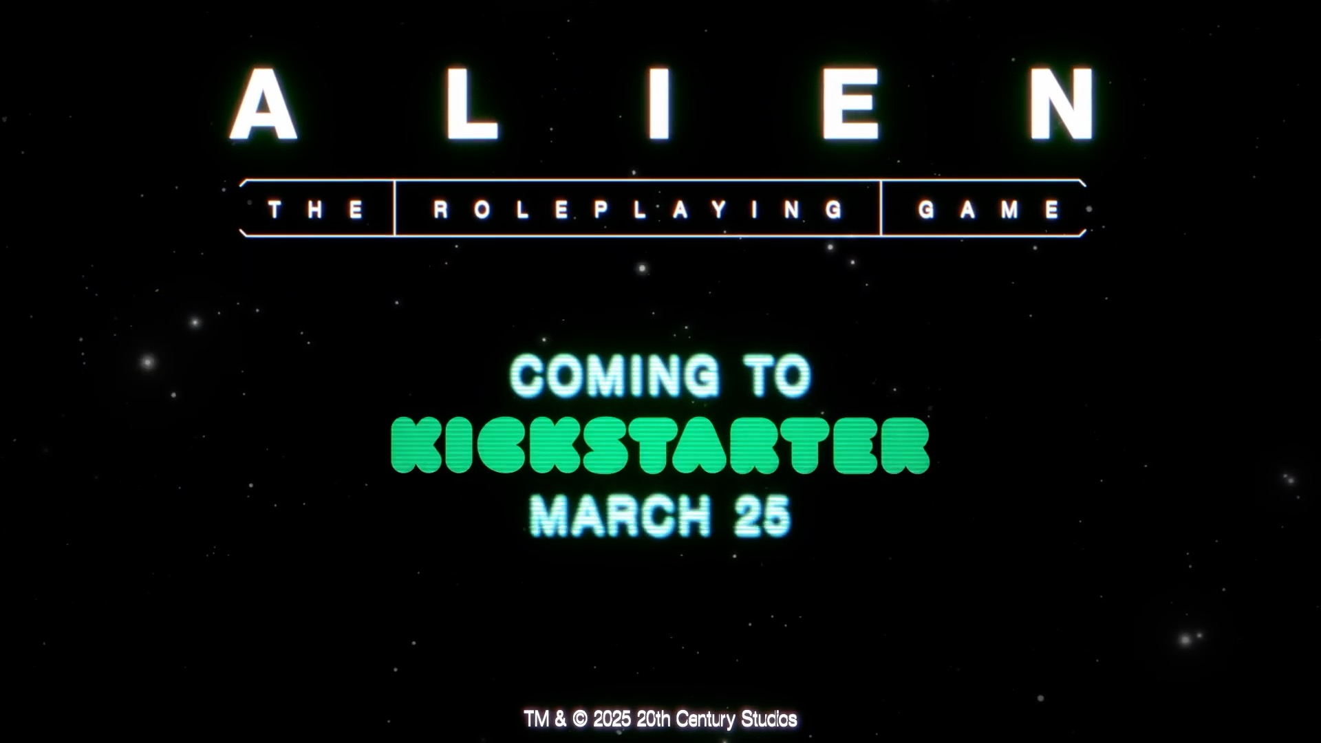 Alien The Roleplaying Game Official Kickstarter Release Date Trailer