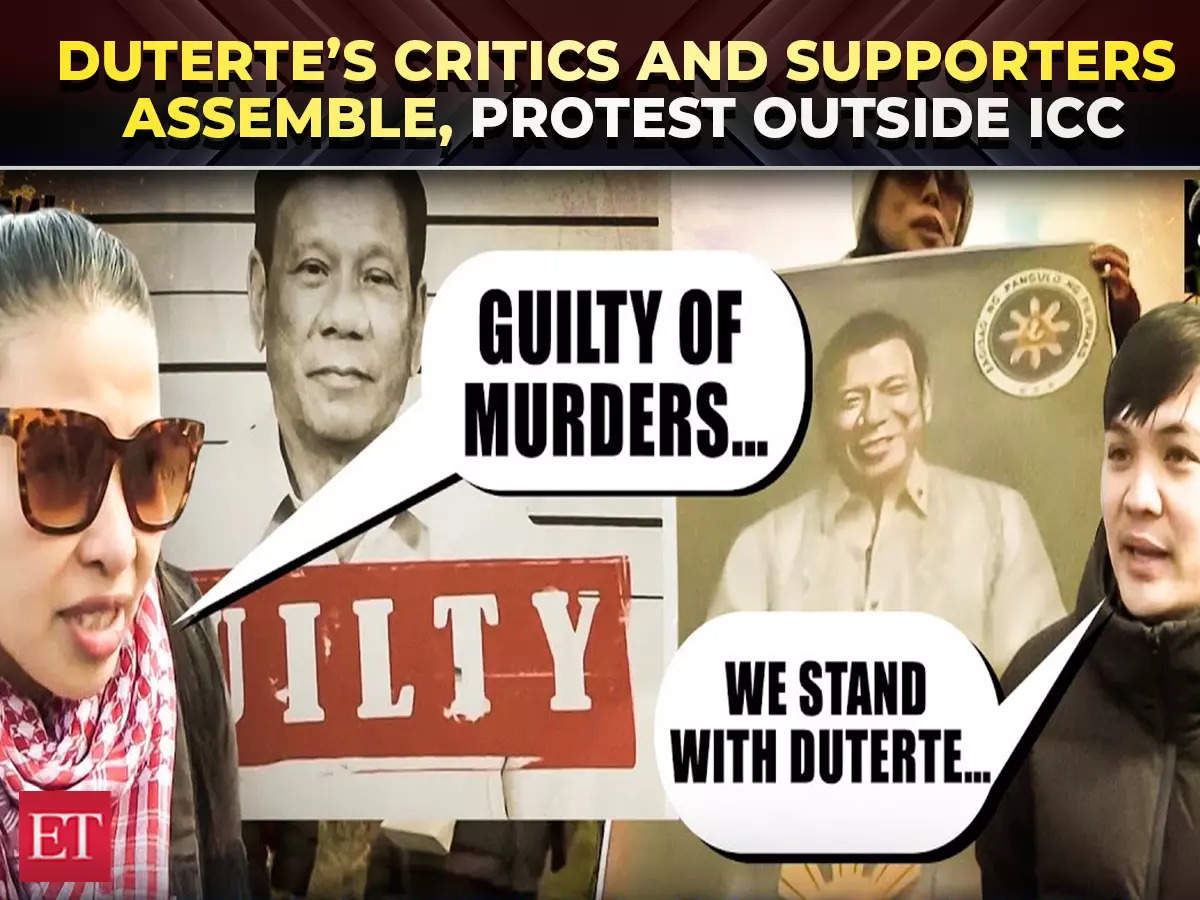 Ex-Philippines Prez Duterte’s critics and supporters assemble, protest ...