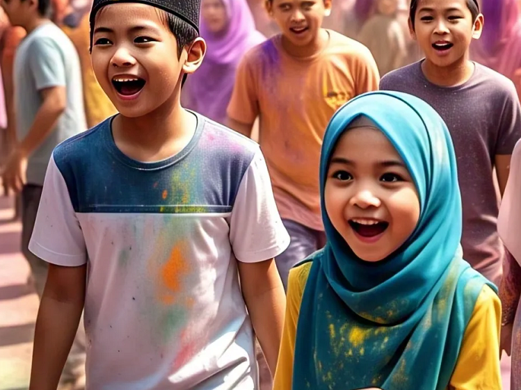 Why do Muslims run away at the mere mention of Holi? Is playing with ...