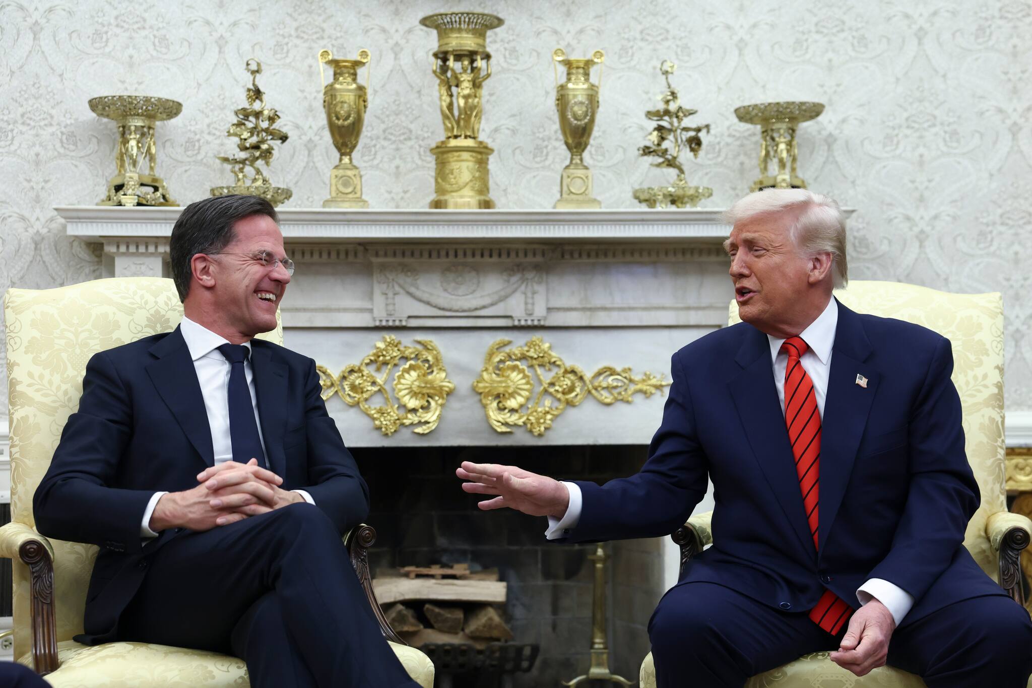 Grönland verärgert über neue Trump-Aussagen bei Treffen mit Nato-Chef Rutte