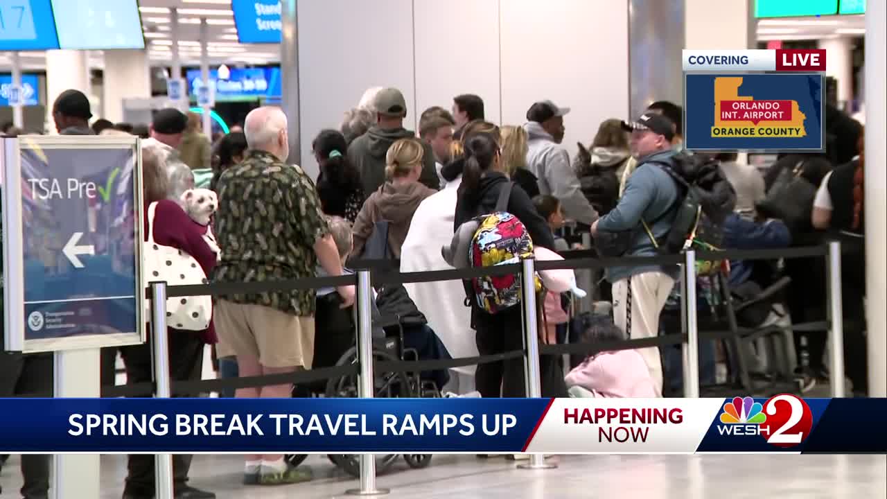 It's officially Spring Break in Central Florida, millions of people ...