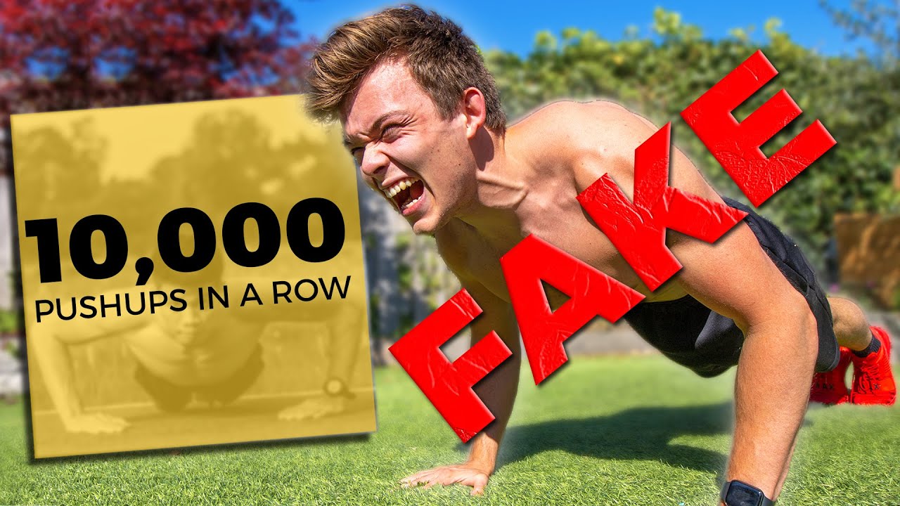 Why The 10,000 Push ups in a Row World Record is Fake
