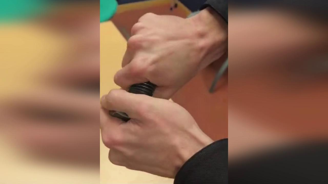 Police find cocaine hidden inside large metal bolt