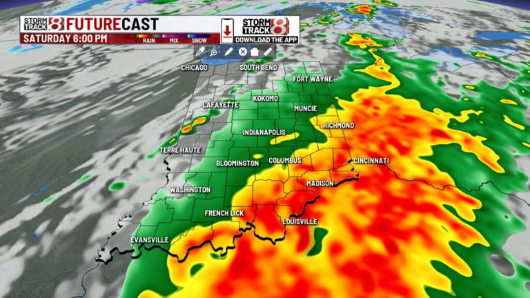 Windy, near 80 today, with strong storms overnight | March 14, 2025