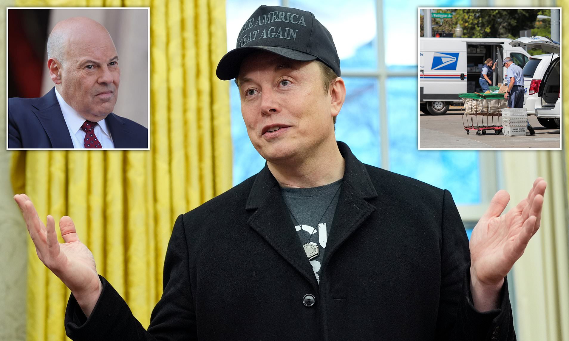 DOGE slashes 10,000 USPS workers as Elon Musk slams judge setbacks