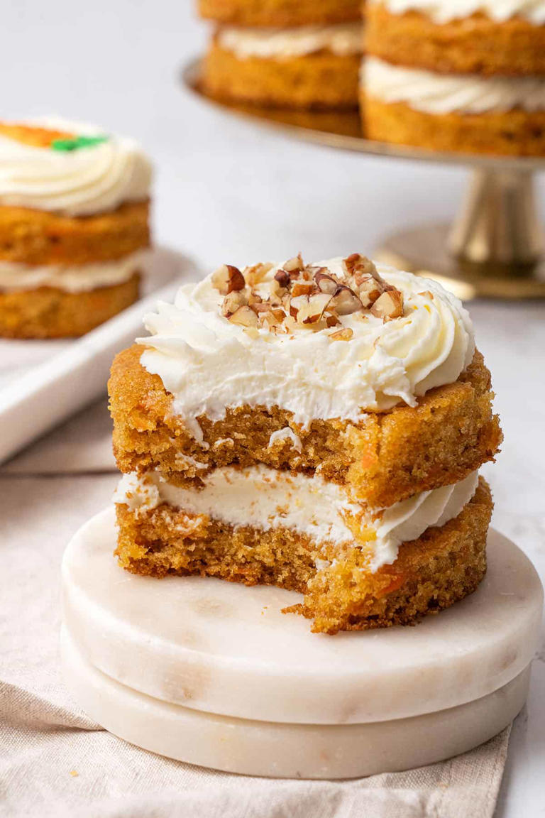 Not Your Usual Boring Dry Carrot Cake