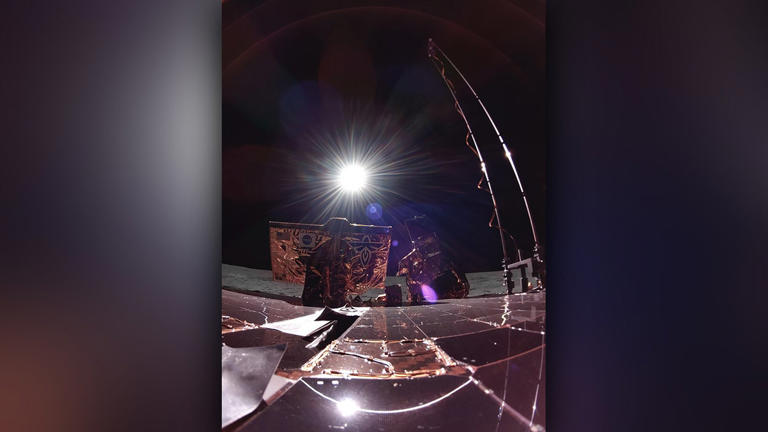 See it: Firefly's lunar lander captures solar eclipse from Moon in ...