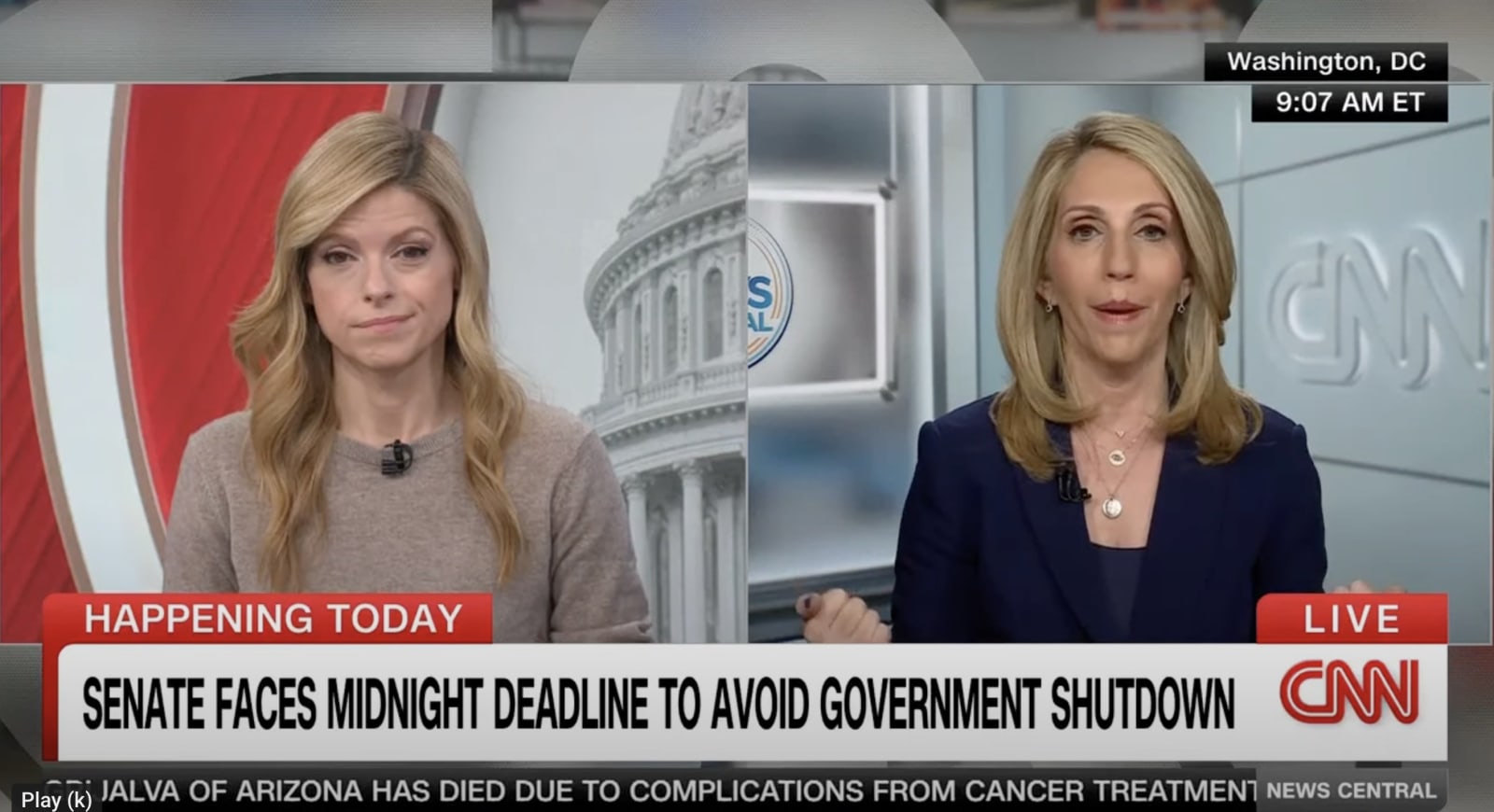 'What's going on?' CNN's Dana Bash pans Senate Dems for murky message ...