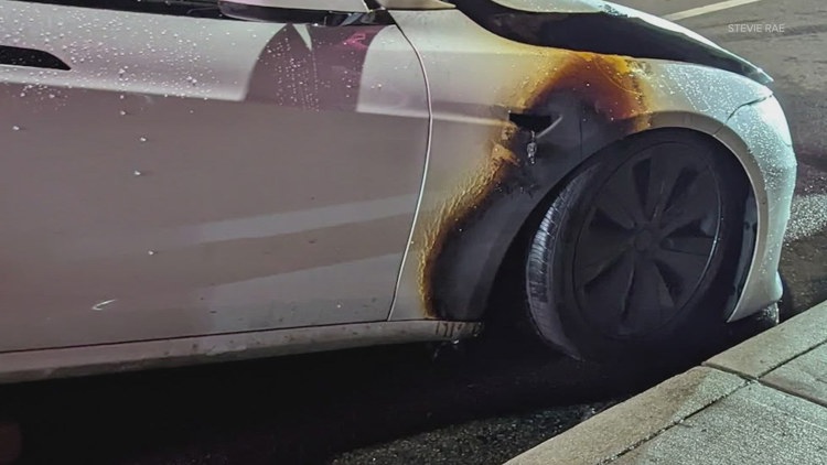 Tesla set on fire in Seattle amid a rash of vandalism in Washington state