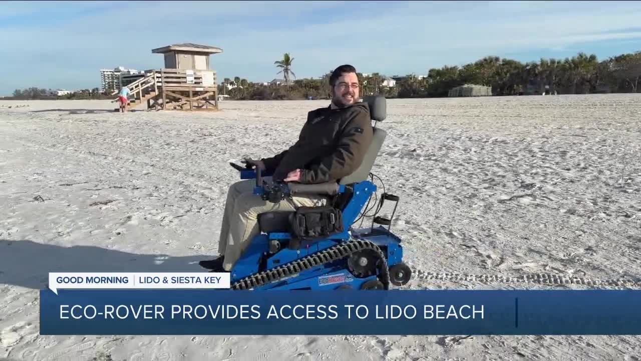 New EcoRover hopes to make Lido Beach more accessible