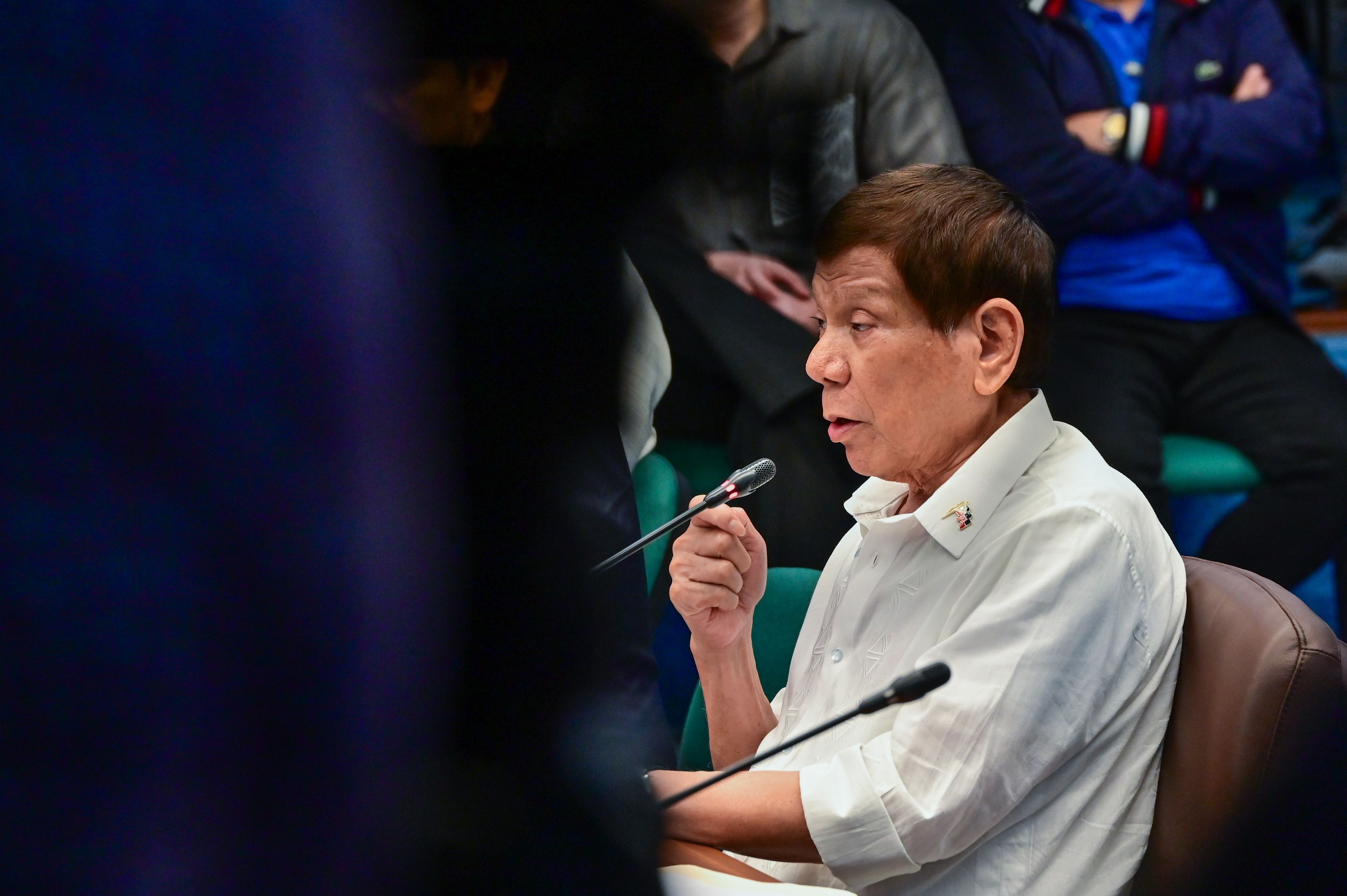 Rodrigo Duterte makes first ICC appearance