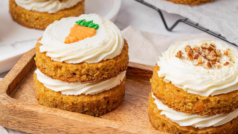 Not Your Usual Boring Dry Carrot Cake
