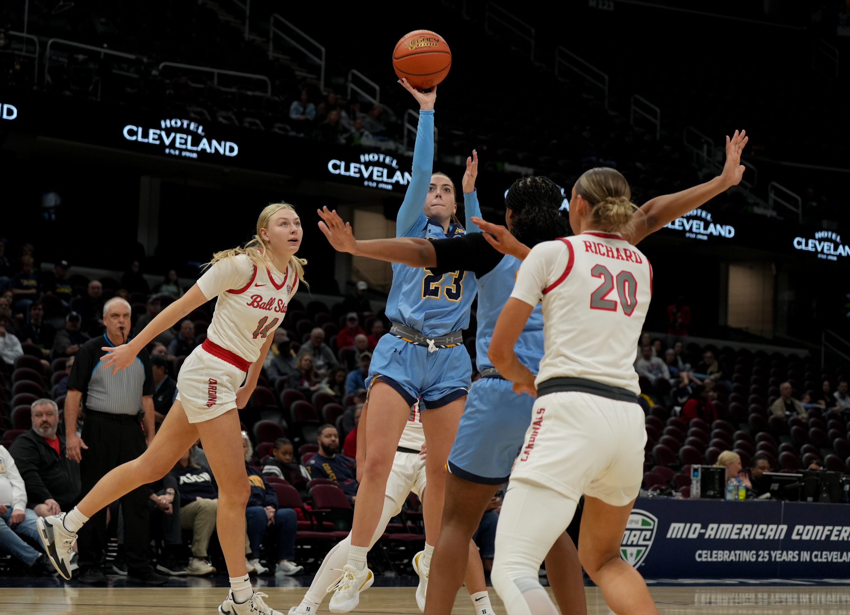 NCAA women's basketball scores I Kent State vs. Ball State, MAC ...