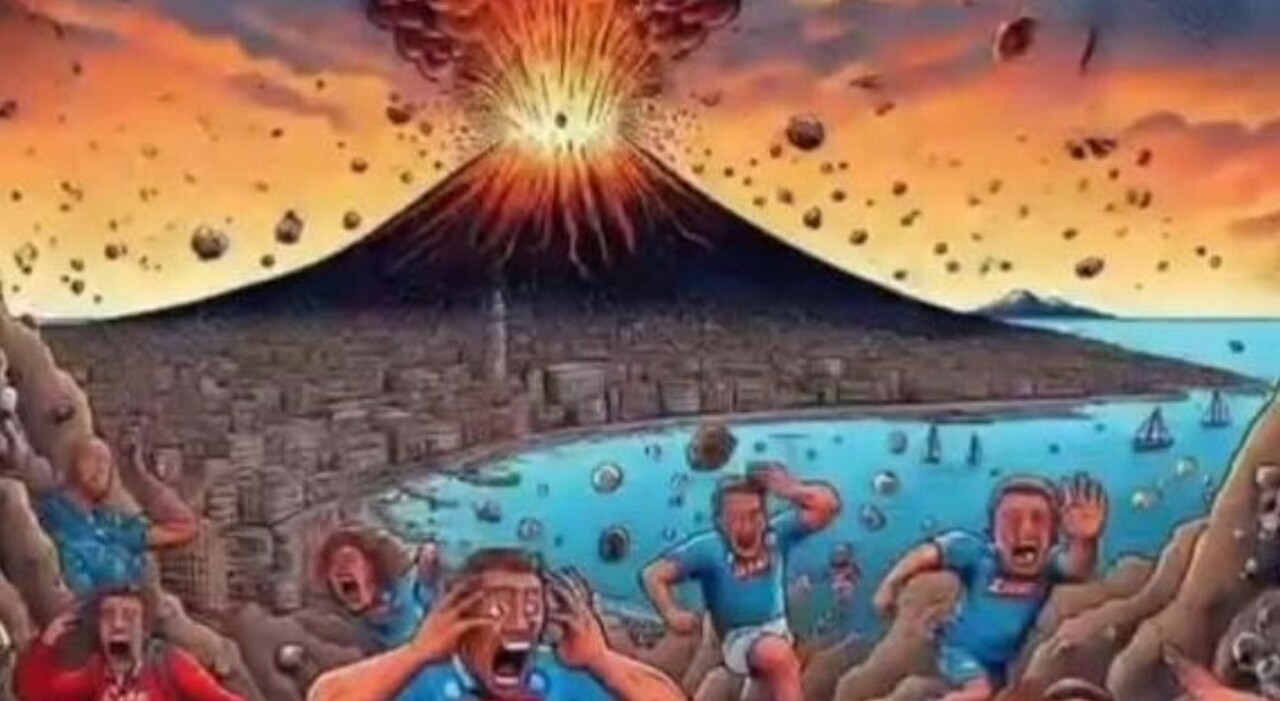 Campi Flegrei, la vignetta contro Napoli: «Ma non sapete cos'è il ...