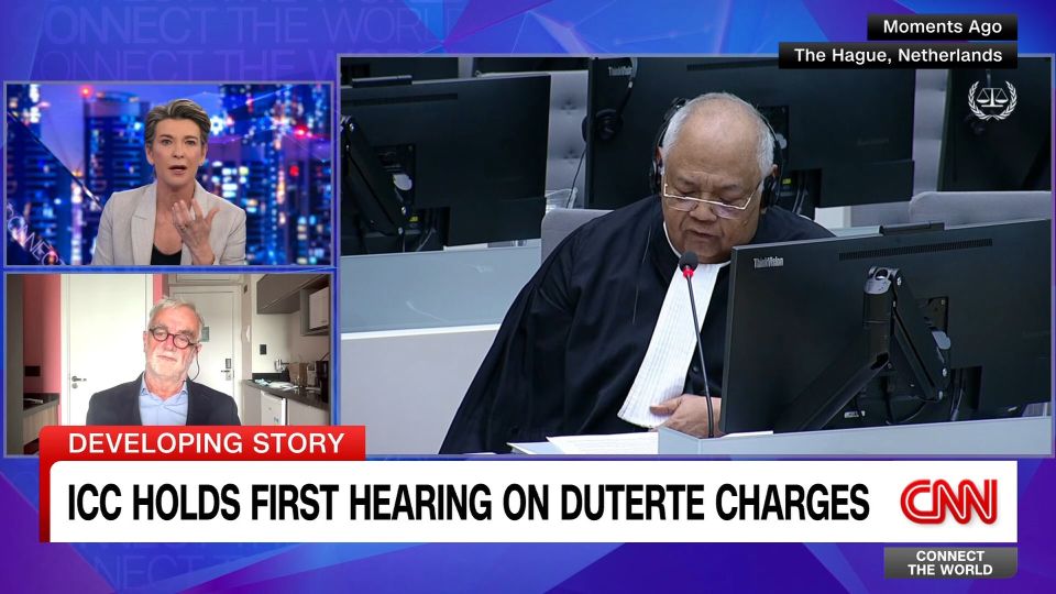 ICC holds first hearing on Rodrigo Duterte charges