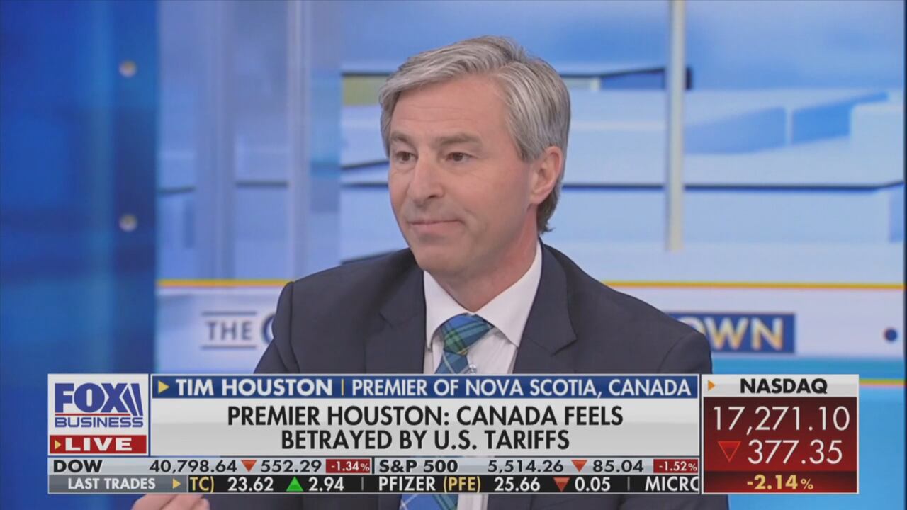 Tim Houston appears on Fox to make case against Trump tariffs