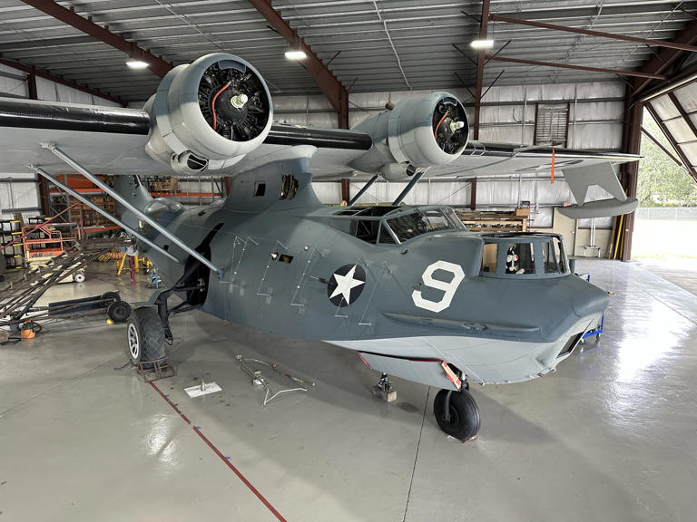 World's Oldest Flying Consolidated PBY-5A Catalina Restoration Continues