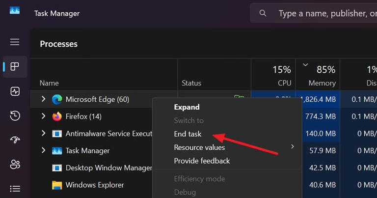 Fix Microsoft Edge High Memory Usage on Windows