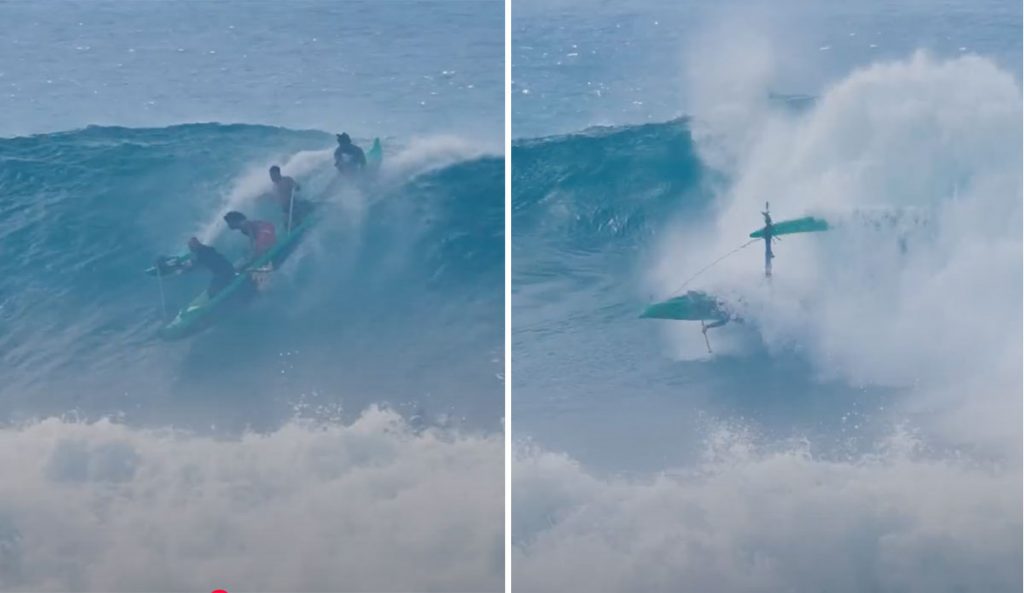Koa Rothman, Bombing Waimea, and Canoe Crash For the Ages