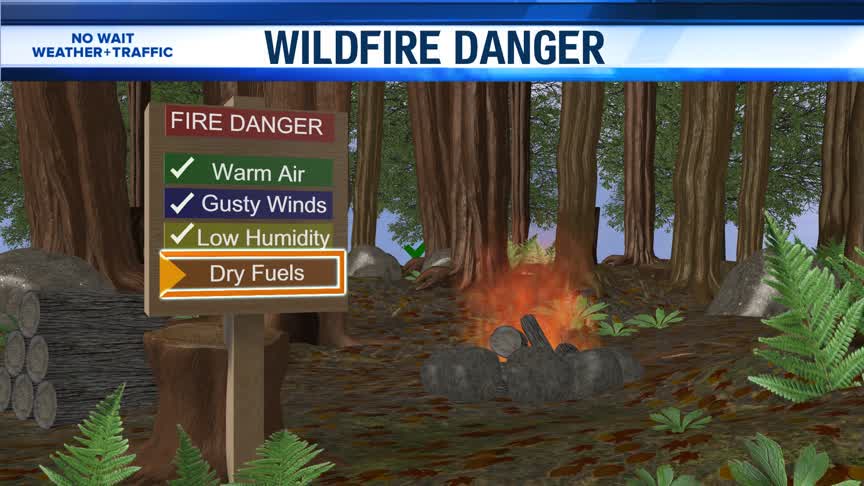 The Four Factor Fire Checklist, And Wildfire Threat Across Texas The ...