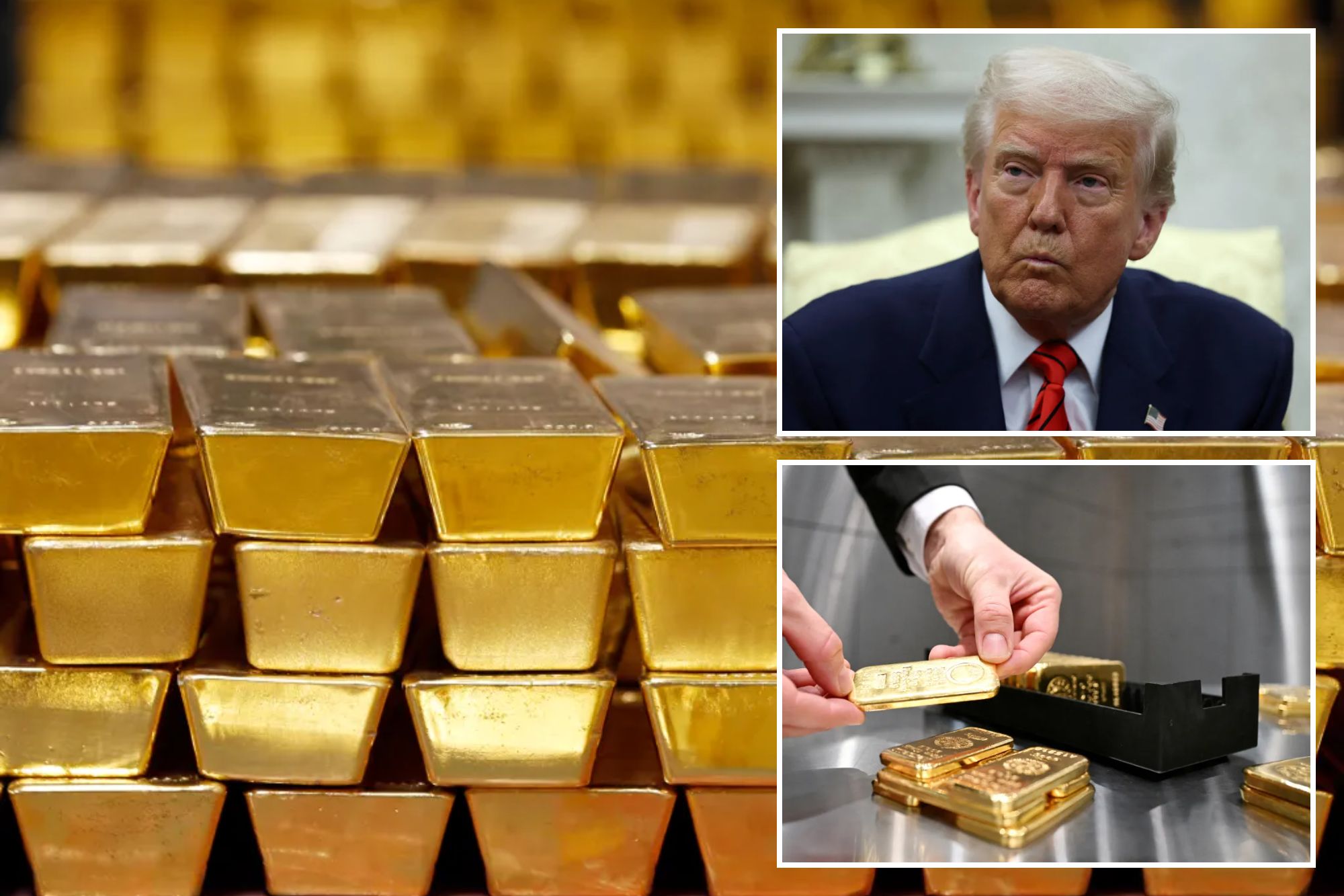 Gold price hits record high above $3K as investors spooked by tariff ...