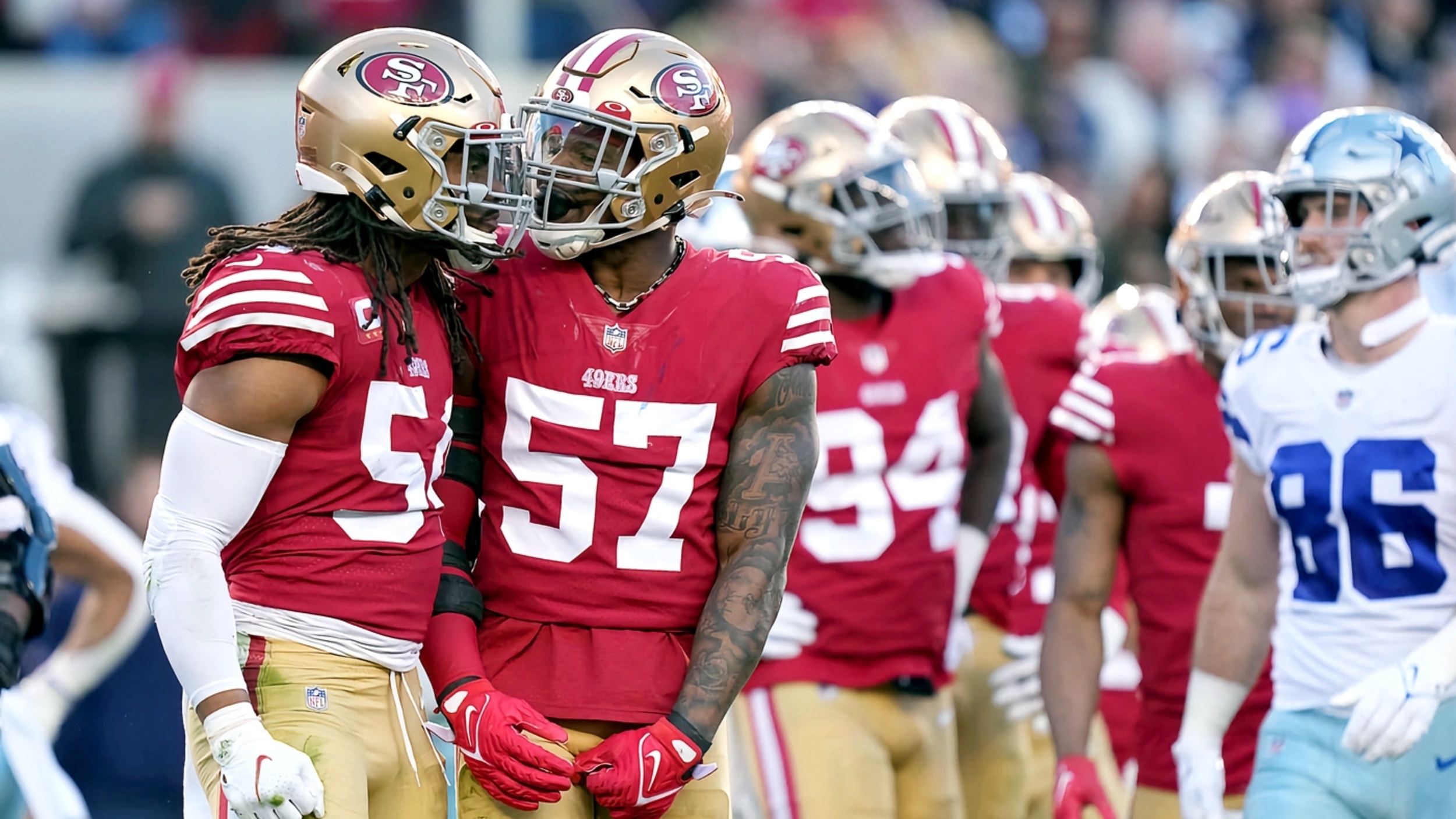 49ers' Fred Warner shares farewell to Dre Greenlaw: 'Ain't no 5-4 ...