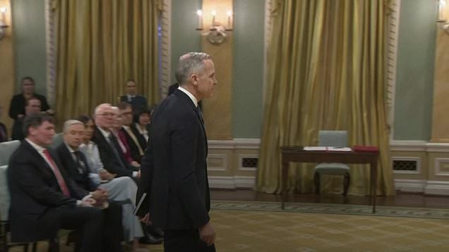 Ex-Bank of England governor Mark Carney sworn in as Canada's new prime ...