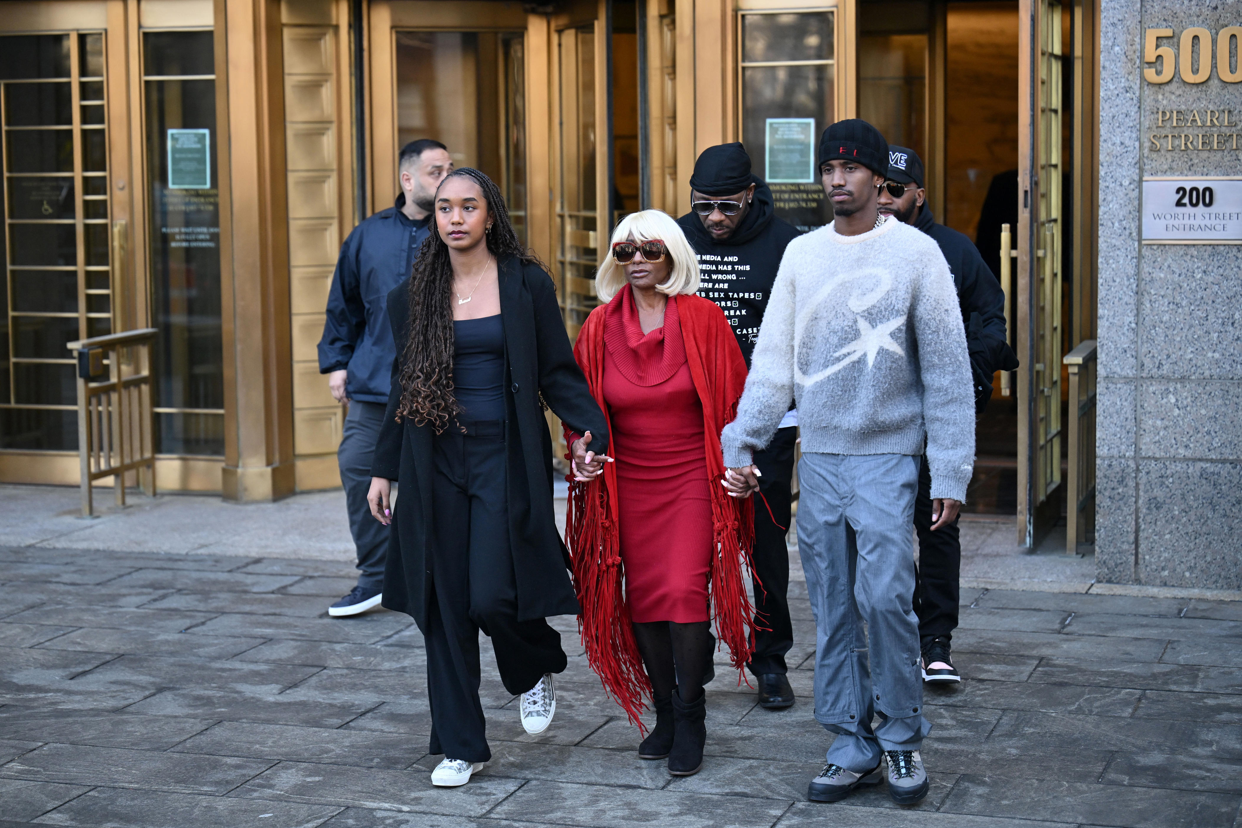 Diddy pleads not guilty again, shocks with new look in court