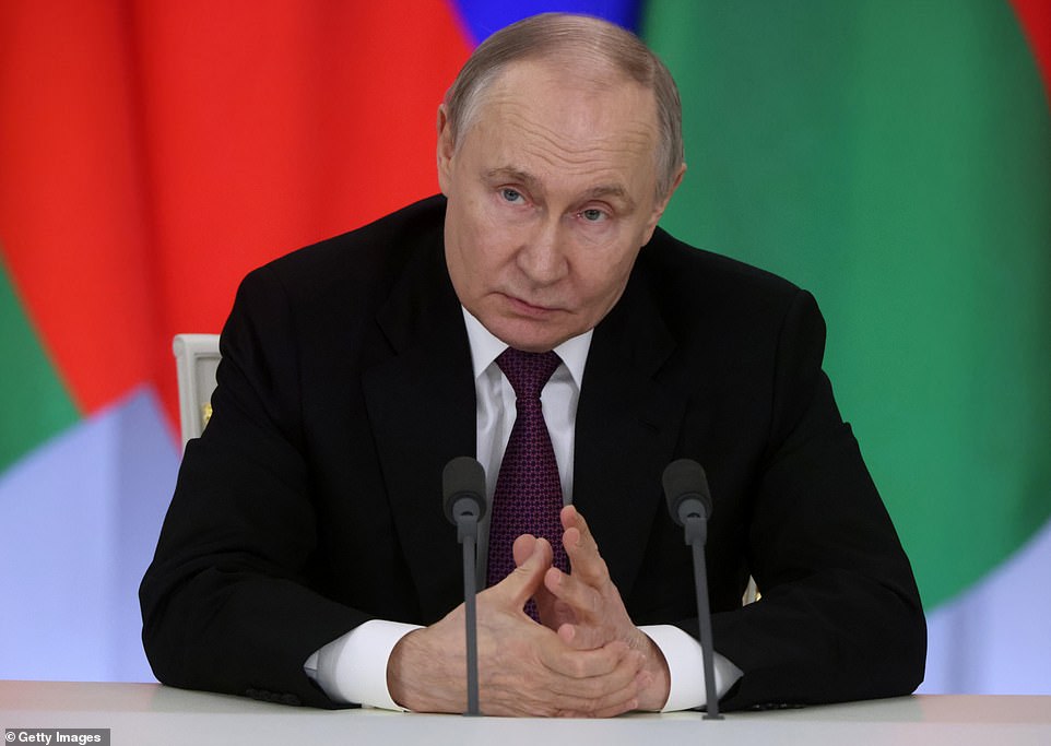 Putin urges Ukrainian forces fighting in Kursk to surrender