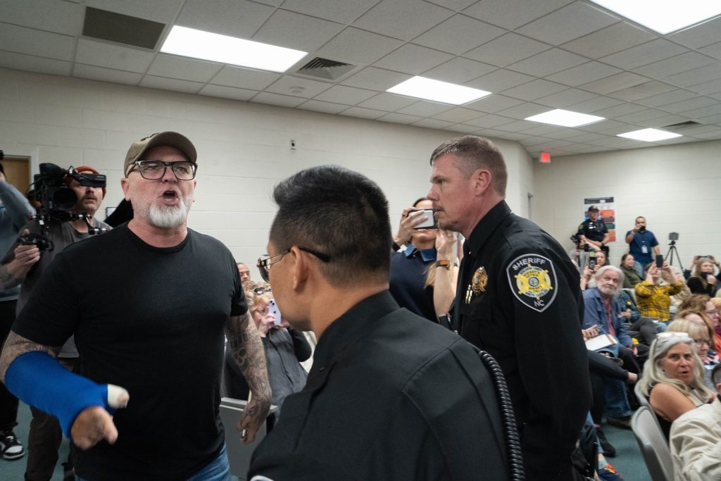 Army veteran has no regrets about yelling at Rep. Chuck Edwards ...