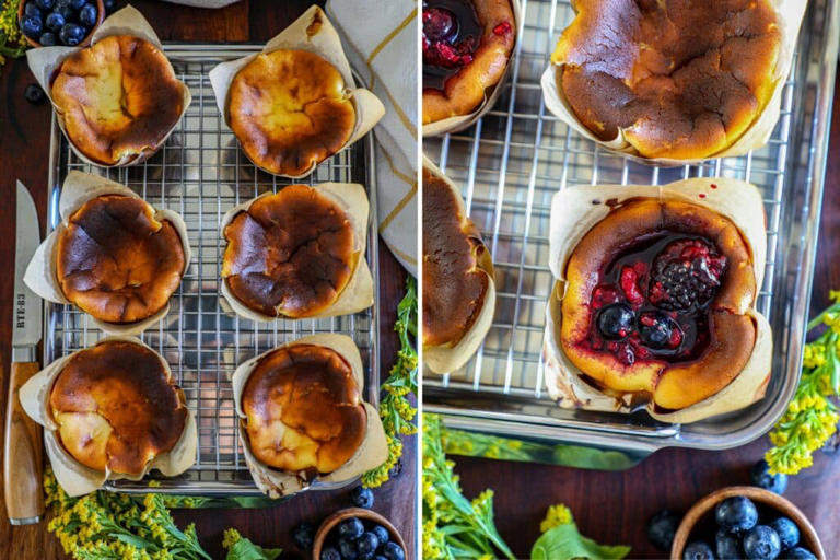 Mini Basque Cheesecake Recipe