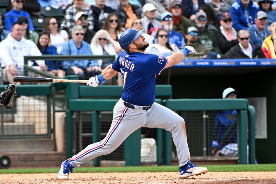 Rangers’ Jake Burger raises Down syndrome awareness, wins fans