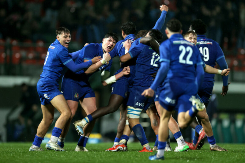 Ireland U20s fall to defeat in Italy; France win championship as Wales ...
